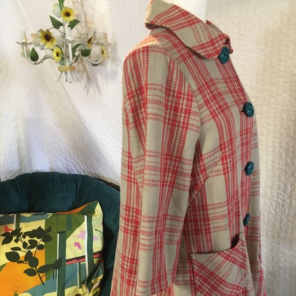 ivy jane | Jackets & Coats | Ivy Jane Plaid Swing Coat | Poshmark